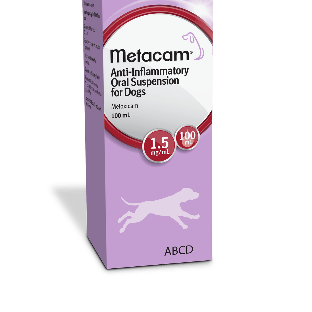 Metacam Anti-Inflammatory Oral Suspension for Dogs 100ml- Prescription ...
