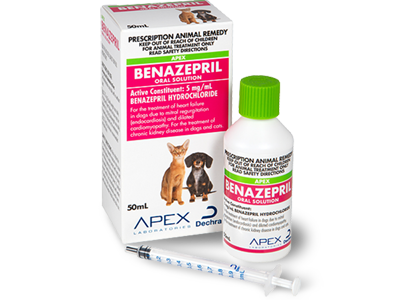 Apex Benazepril Oral Solution 50ml- Prescription Required – PillDrop Pets